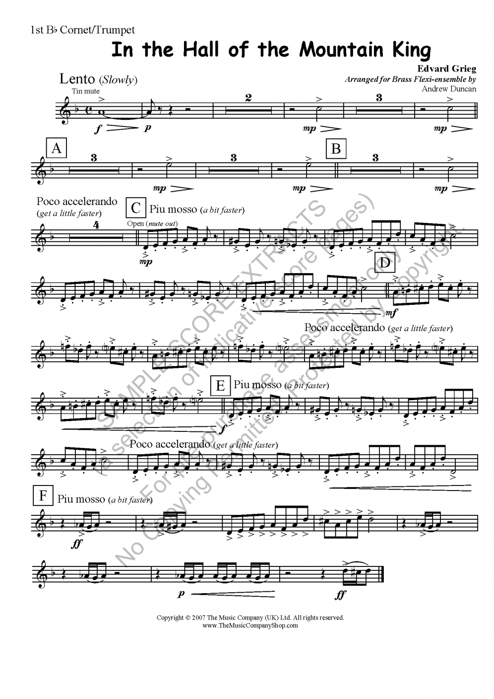 In the Hall of the Mountain King – The Music Company